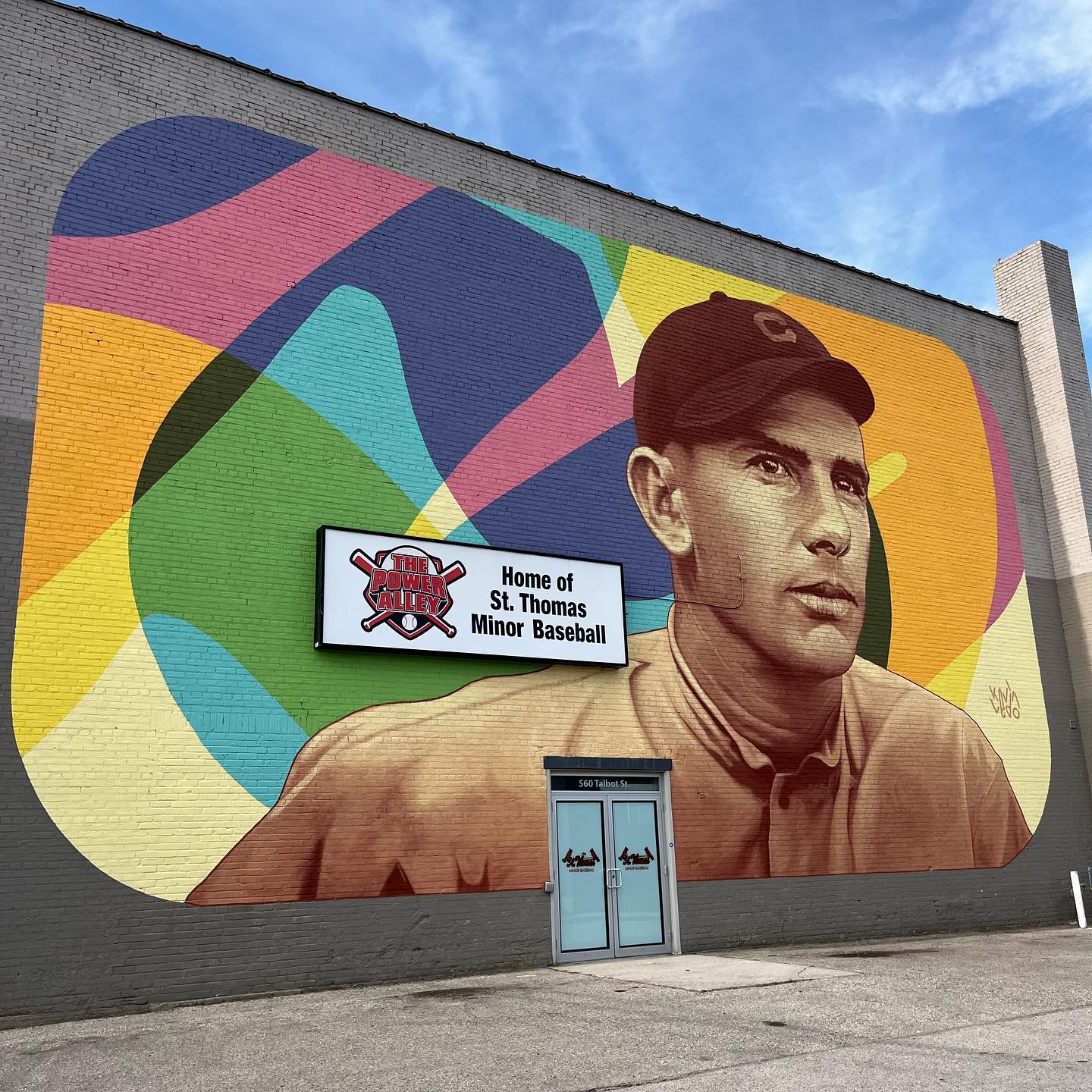 New Jack Graney mural unveiled in his hometown of St. Thomas, Ontario ...