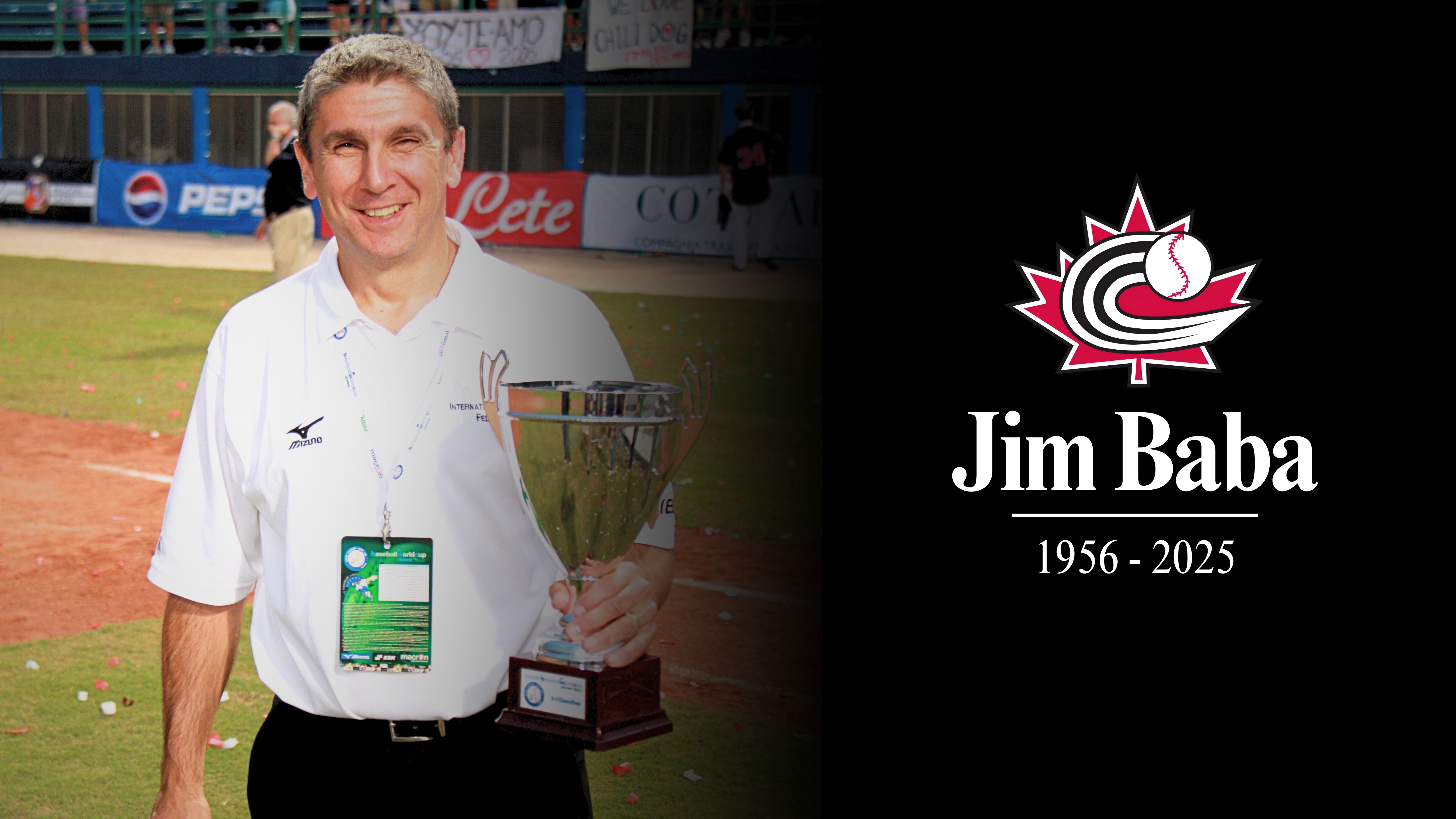 Longtime Baseball Canada executive director Jim Baba passes away at 69 - Cooperstowners in Canada