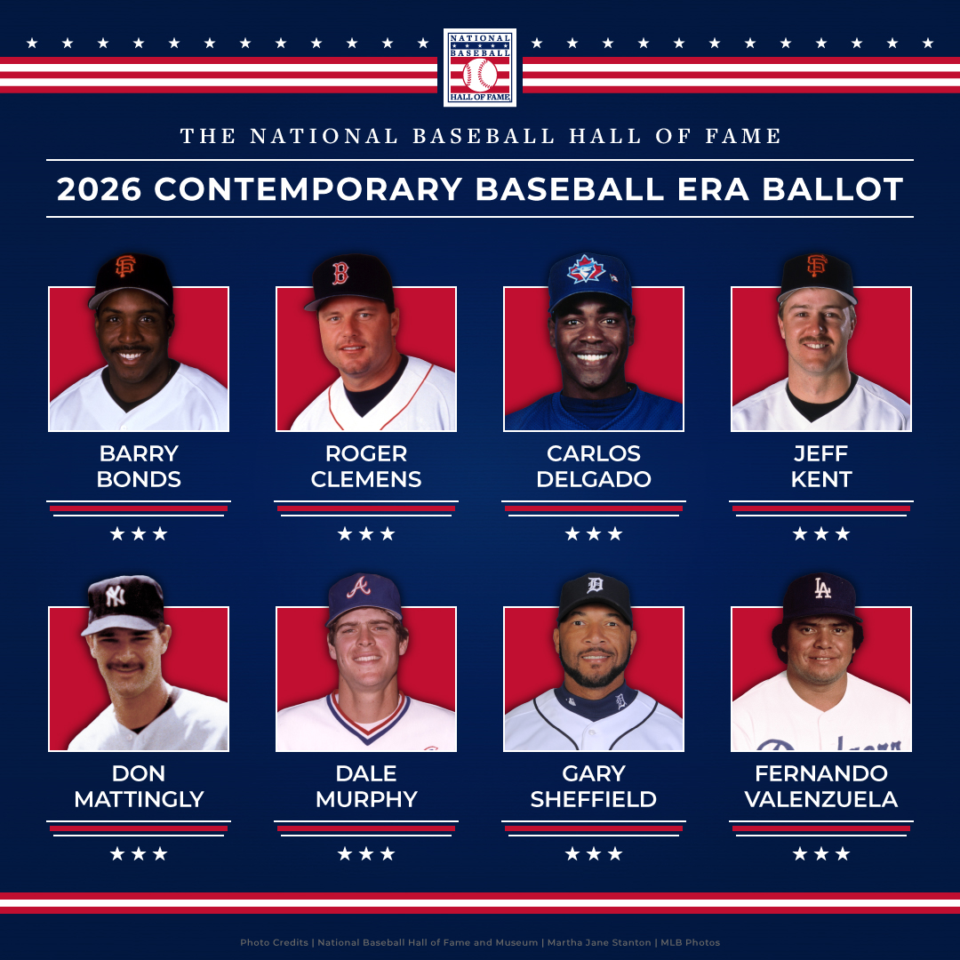 Delgado one of eight players on National Baseball Hall of Fame's ...